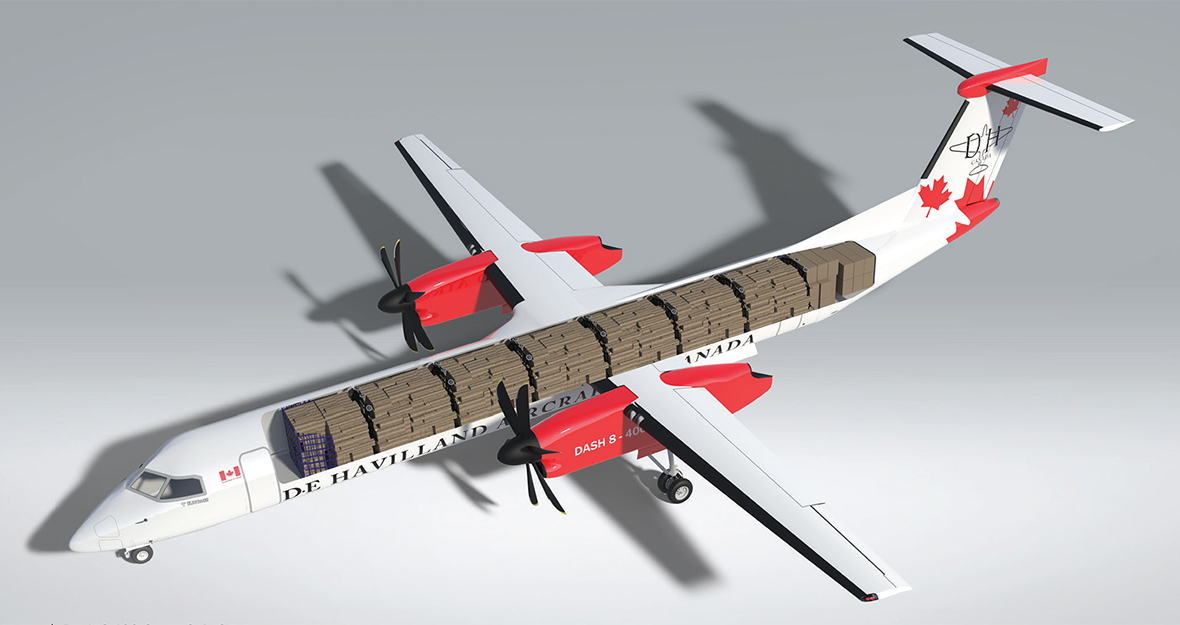 De Havilland Canada Launches Cargo Conversion Options for Dash 8-400 ...