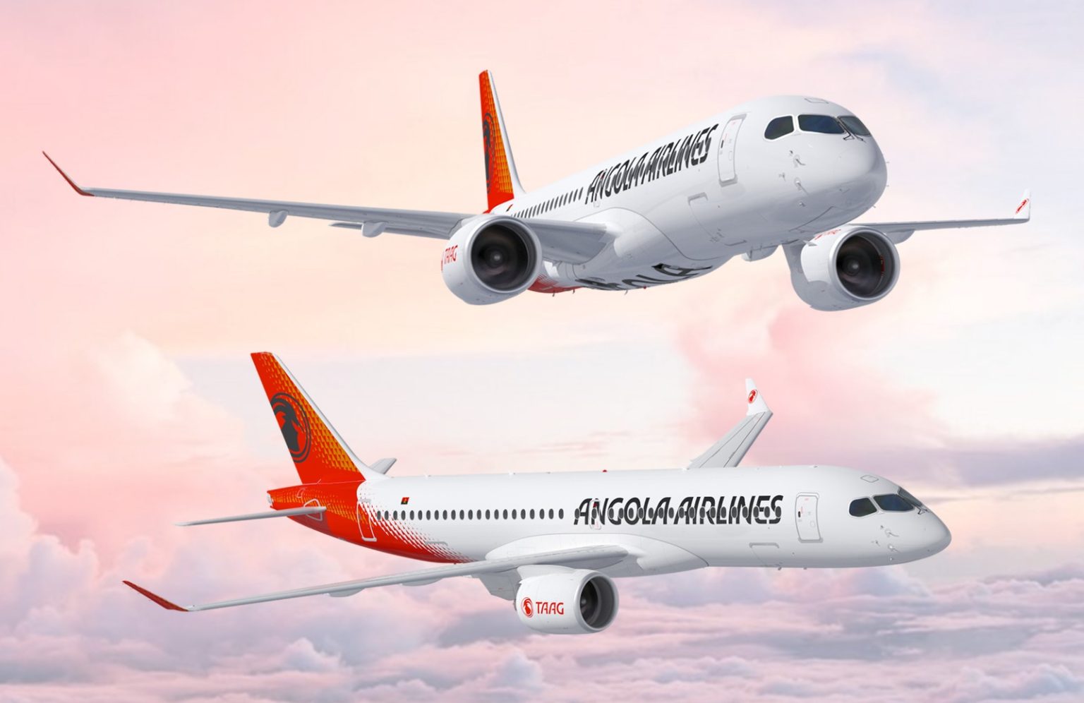 TAAG Angola Airlines takes delivery of its first Airbus A220 aircraft ...